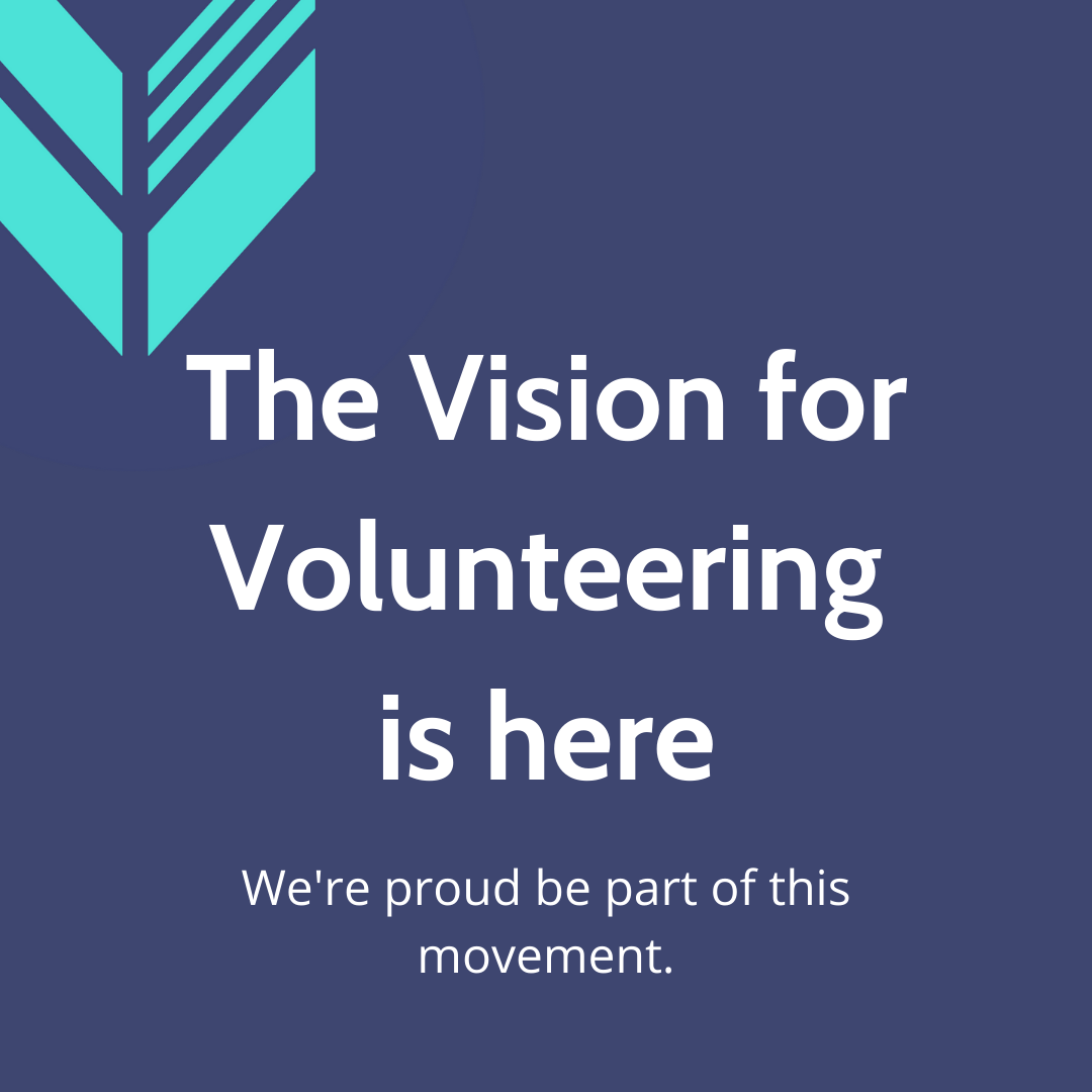 Launching the Vision for Volunteering - Association of Volunteer Managers